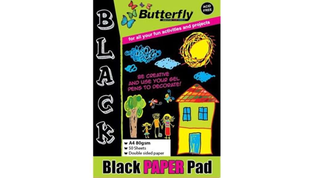 Butterfly Project Paper Pad – Bright A4 50 Sheets – Strive Stationers