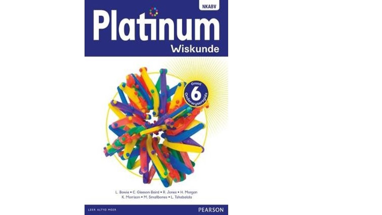 Platinum Wiskunde Graad 6 TG (9780636137271) – Strive Stationers