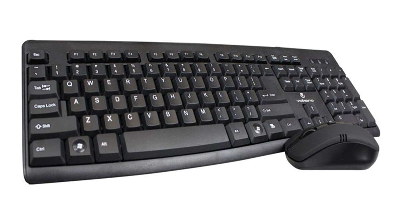 Volkano Sapphire Series Wireless Keyboard And Mouse Combo Strive Stationers