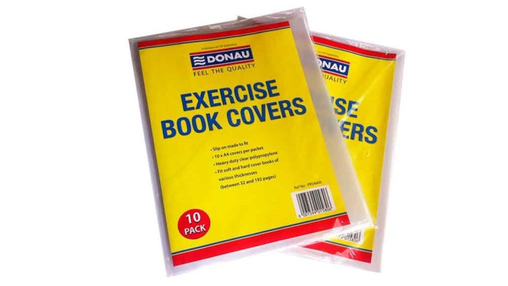 Donau A4 120 Mic Clear Book Covers Pack of 10 – Strive Stationers