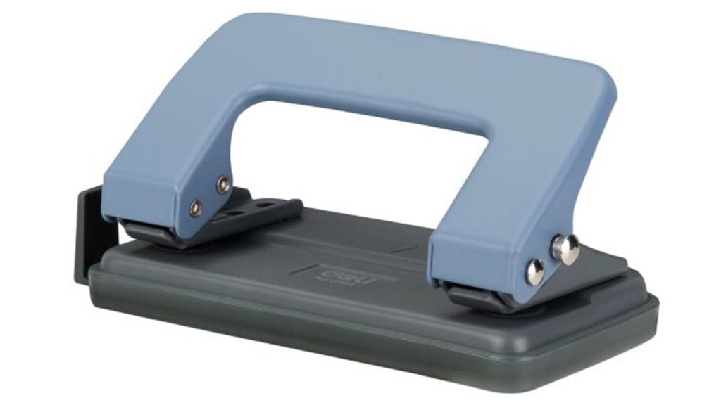 Deli 2 Hole Metal Punch 10 Sheets Blue or Grey Each – Strive Stationers